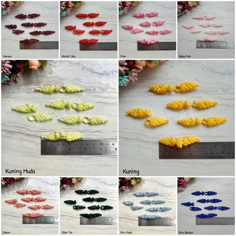 Jual (1 kancing) Kancing Shanghai Cheongsam | Kancing Cina Keong (Model ...