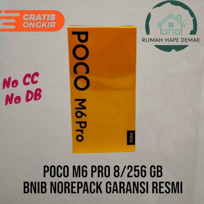 Jual Poco M6 Pro 8/256 GB BNIB Norepack Garansi Resmi | Shopee Indonesia