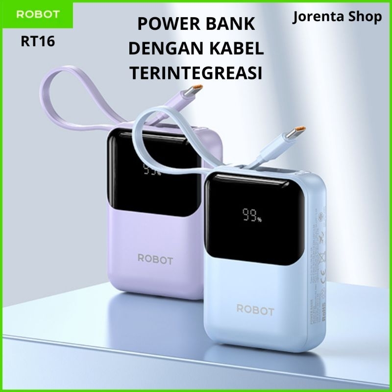 Jual Powerbank Robot Smart RT16 Original Garansi Resmi 12 Bulan ...