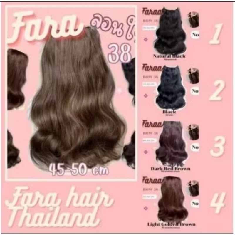 Jual Hair Clip/Fara Hair Clip Thailand | Shopee Indonesia