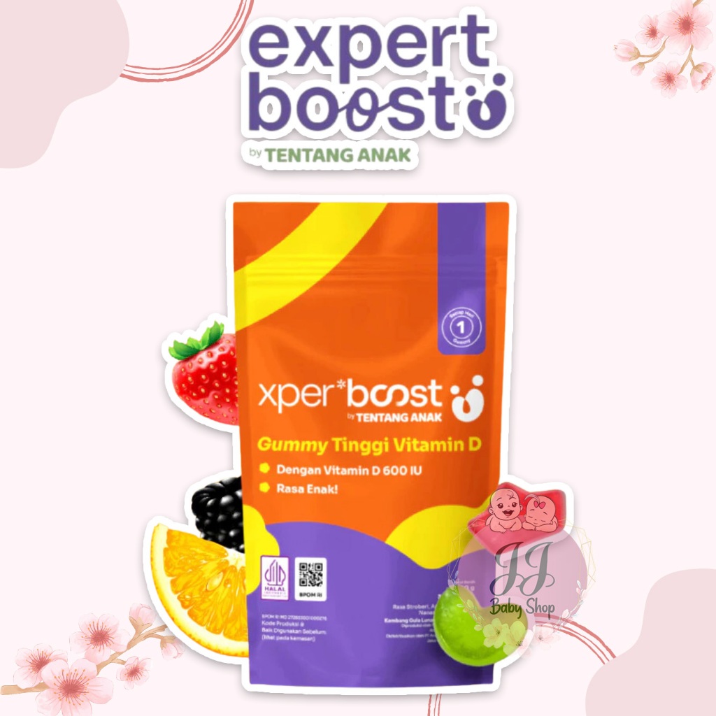 Jual Expert Boost Gummy Vitamin D 600 IU Anak dan Dewasa | Shopee Indonesia