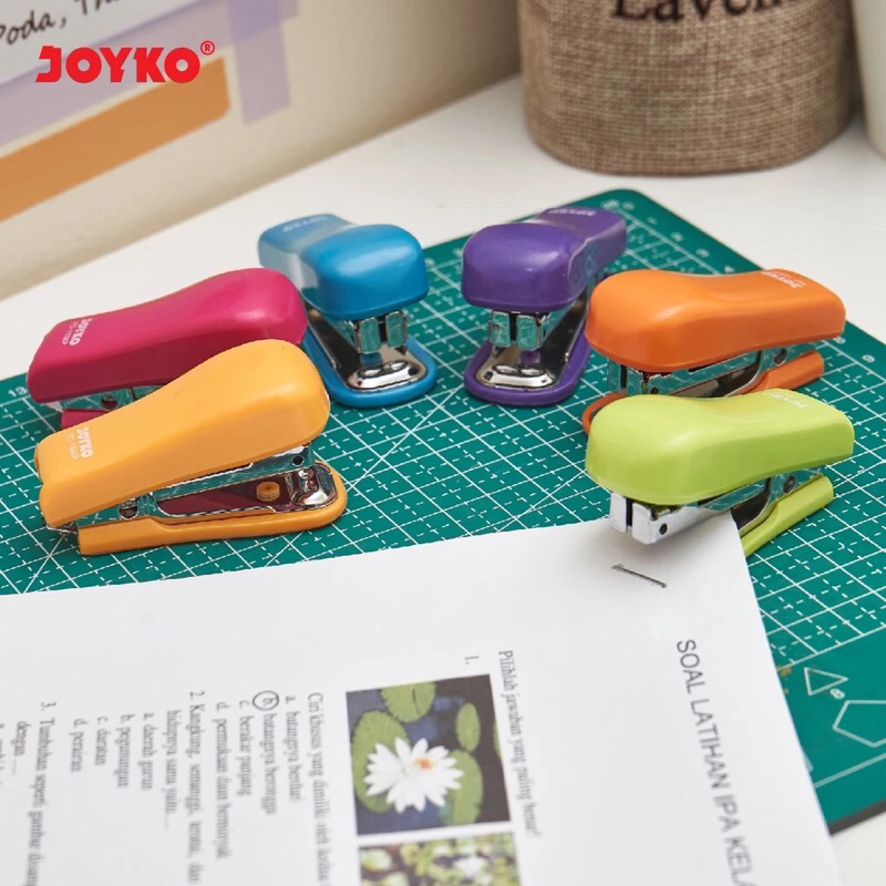 Jual 12 Pcs!! STAPLER JOYKO HD-10 MP KECIL HEKTER JOYKO KECIL | Shopee Indonesia