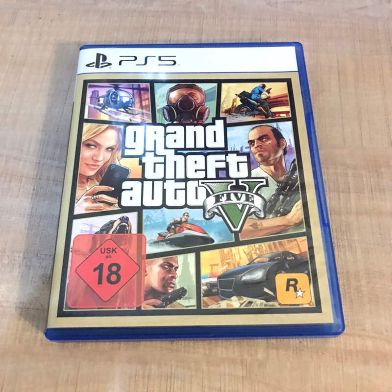 Jual Kaset Gta 5 Grand Theft Auto V Ps5 Playstation 5 | Shopee Indonesia