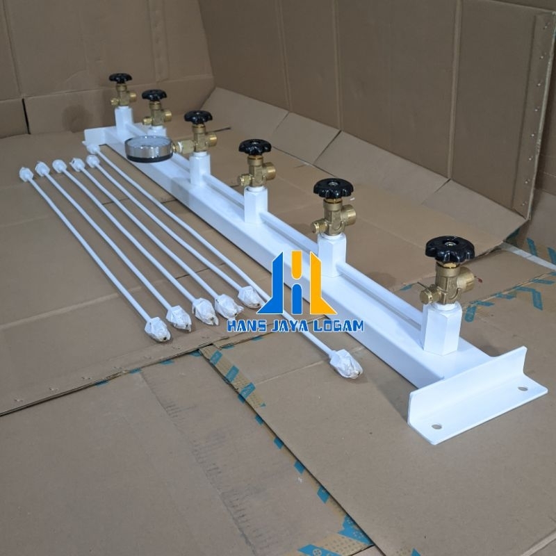 Jual Alat Transfer Oksigen / Sentral Oksigen 6 Titik Full Set | Shopee ...