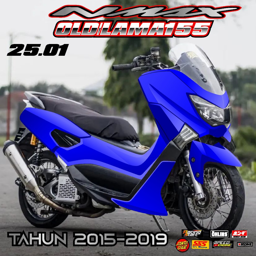 Jual COD DECAL TERBARU NMAX OLD FULL BODY NEW NMAX TAHUN 2015-2019 ...