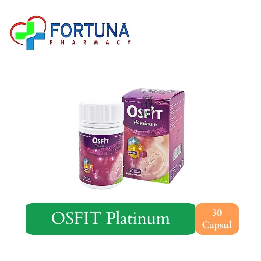 Jual OSFIT PLATINUM | 30 Kapsul | Multivitamin & Mineral untuk Membantu ...