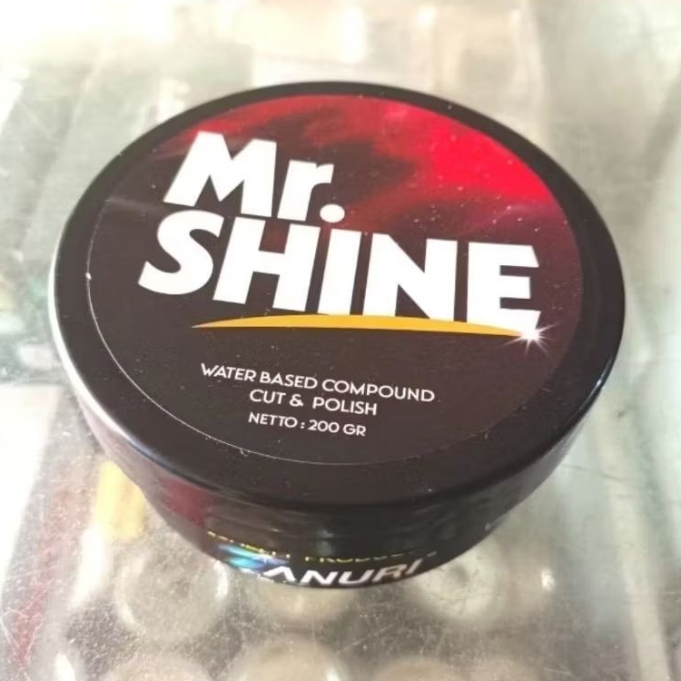 Jual Mr. Shine Water Based Compound Cut & Polish Netto: 200gr | Shopee ...