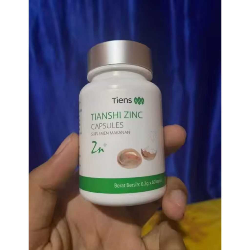 Jual Tianshi Zinc Capsules Vitamin Penambah Nafsu Makan Anak - Kemasan ...