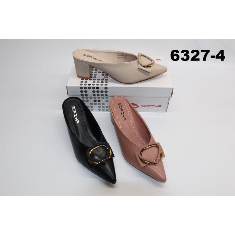 Jual SOFIYA 6327 4 / SENDAL WANITA / SENDAL HEEL WANITA | Shopee Indonesia