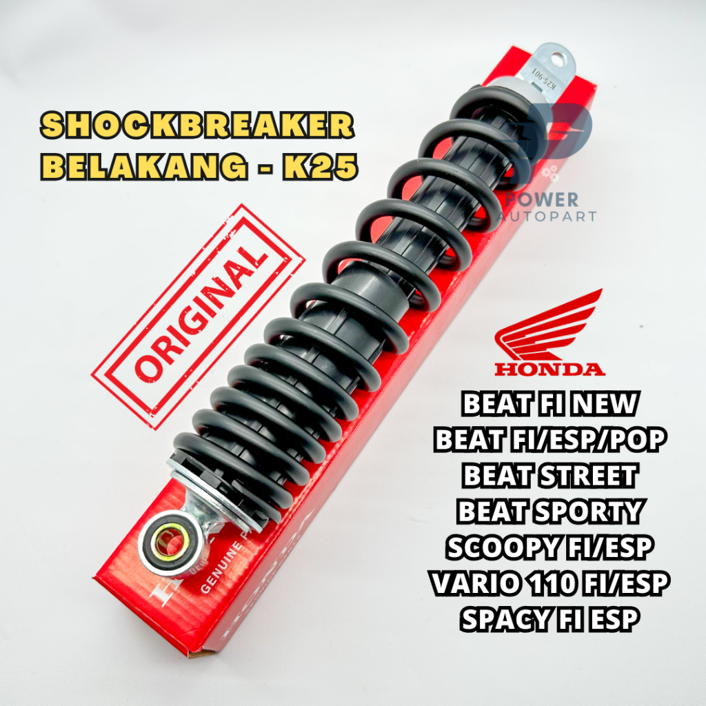 Jual SHOCKBREAKER ORIGINAL K25 SHOCK BELAKANG Beat FI, Vario Fi, Scoopy Fi ESP, Spacy Fi ...