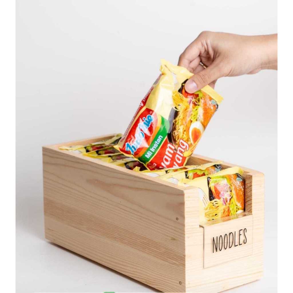 Jual Rak Mie Instan Snack Coffe Bumbu Dapur Minimalis Kotak Penyimpanan ...