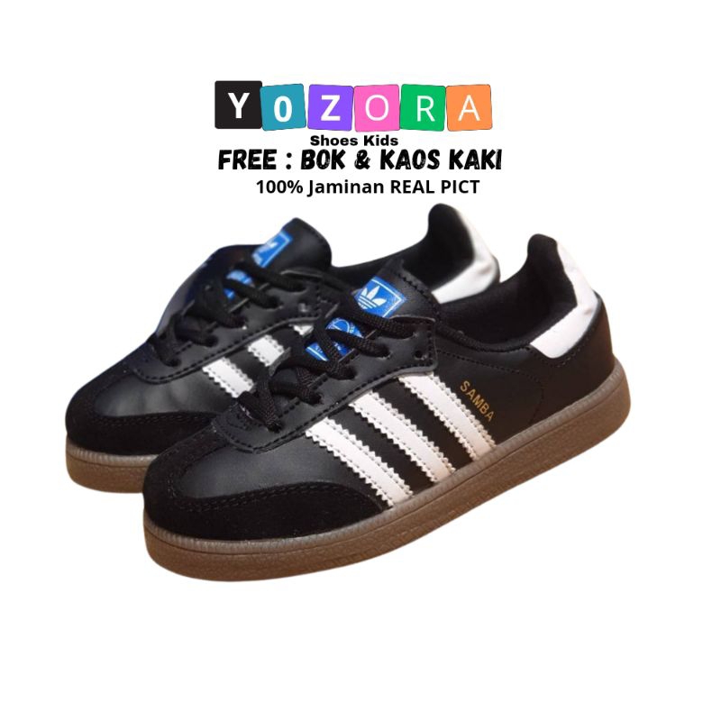 Jual Sepatu Anak Samba OG Usia 1 2 3 4 5 6 7 8 9 10 11 12 tahun Geratis ...