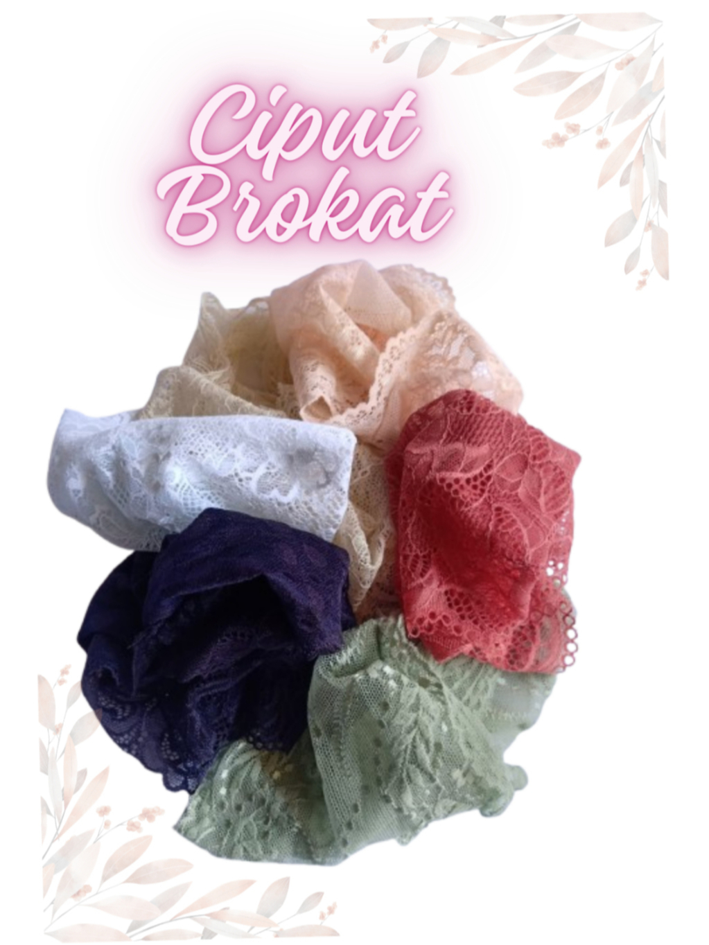 Jual Ciput Iket Inner Renda Brokat Bandana Malang Jawa . | Shopee Indonesia