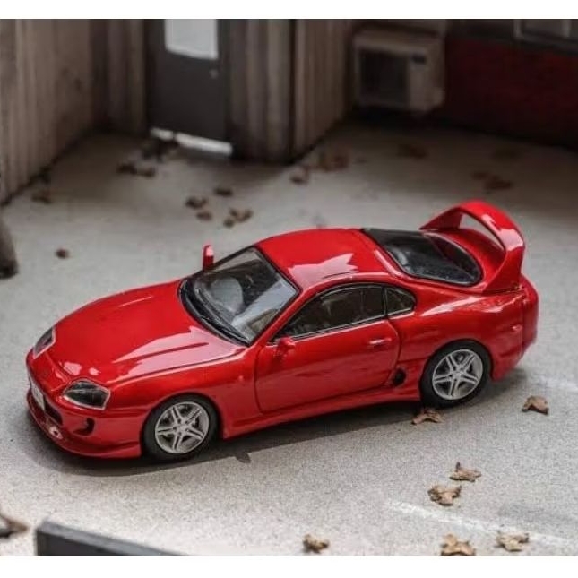Jual Diecast Fuji 1:64 Toyota Supra A80Z MK4 Bomex V1 Auto World 1:64 ...