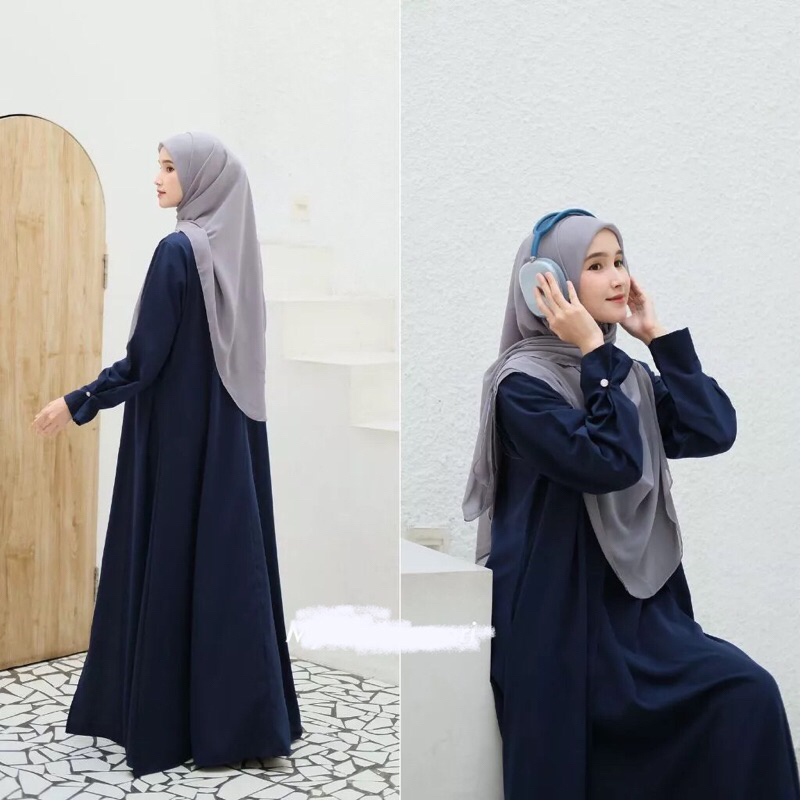 Jual MASAYU ABAYA BY SABRINA GAMIS ABAYA PREMIUM OUTER INNER MENYATU ...