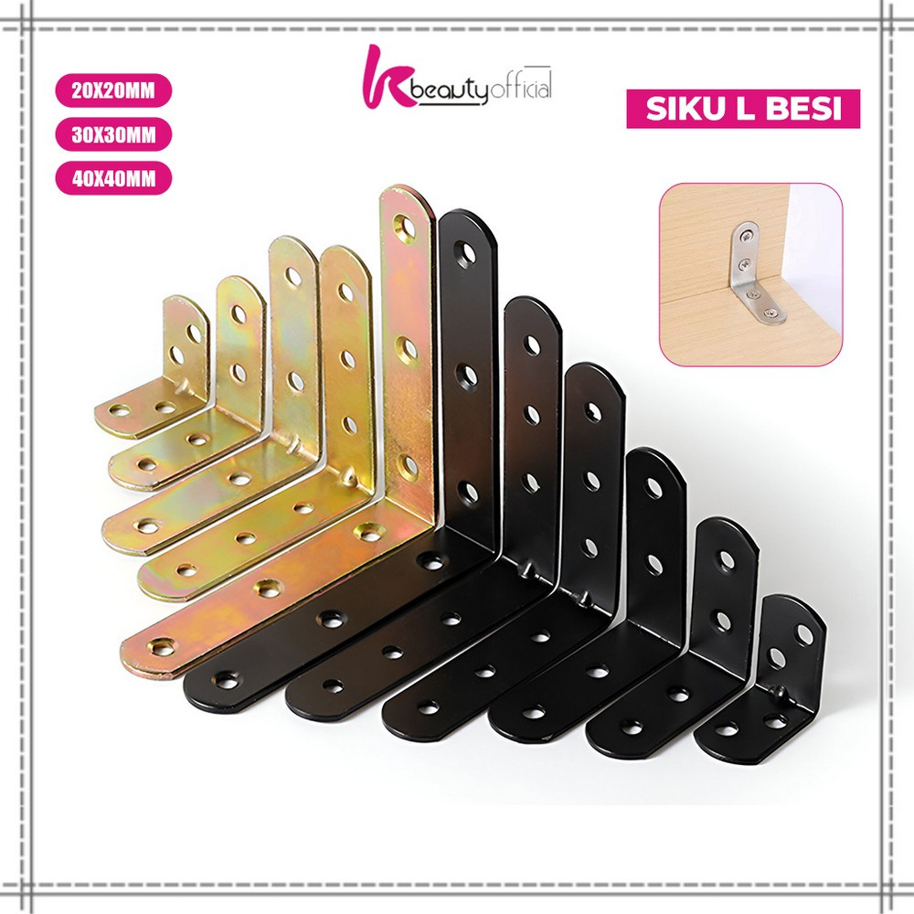 Jual KB-C1190 Siku Rak Plat Siku L Besi Stainless Bracket Siku ...