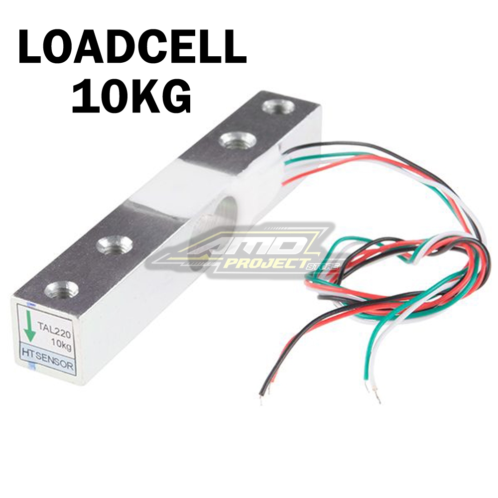 Jual Loadcell 10KG Sensor Berat Straight Bar Load Cell Weight Arduino ...