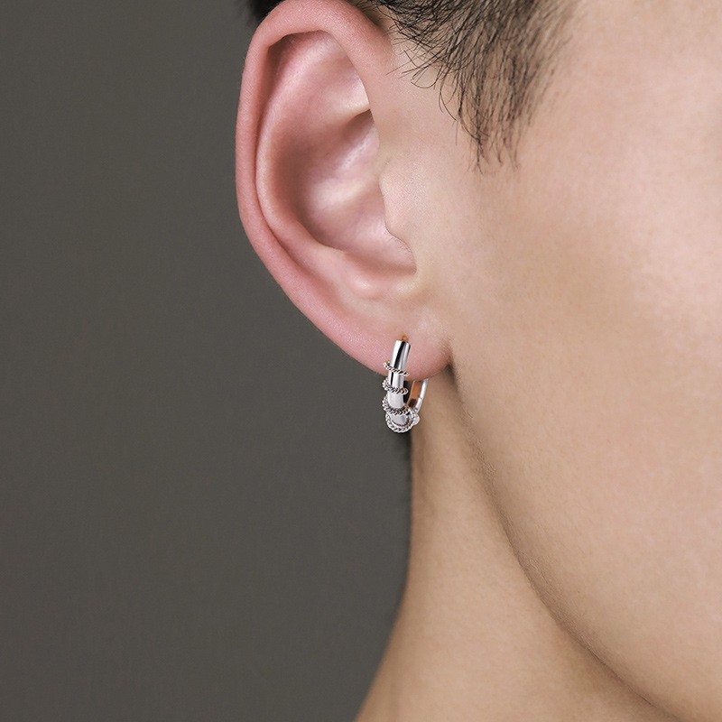 Jual AURAVIBE-Anting pria dengan desain tren dan unik, gaya INS yang ...