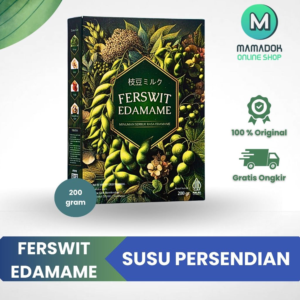Jual Ferswit Susu Edamame Premium Jepang 200 Gram Untuk Kesehatan ...