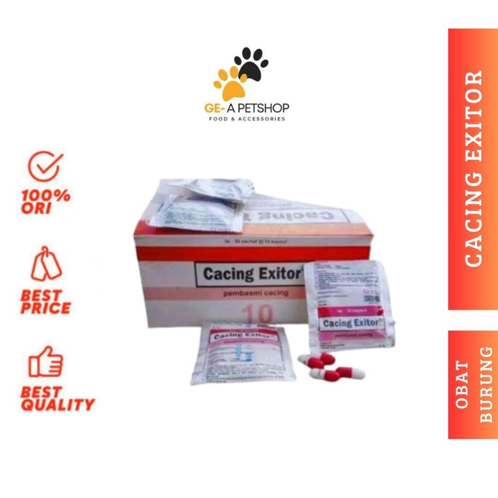 Jual Cacing Exitor Obat Pembasmi Cacingan Ayam Petelur Bangkok Bebek ...