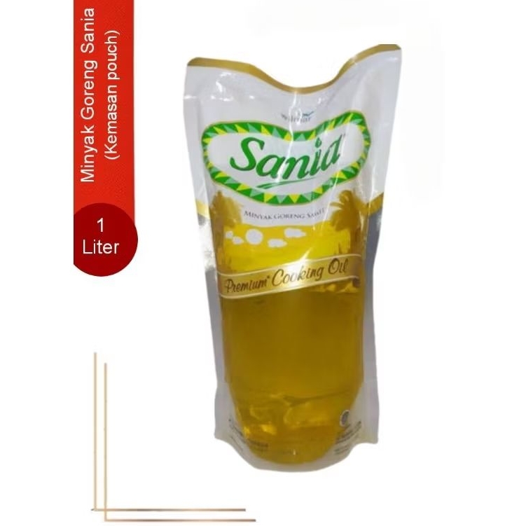 Jual Sania Minyak Goreng 1 Liter Pouch | Shopee Indonesia
