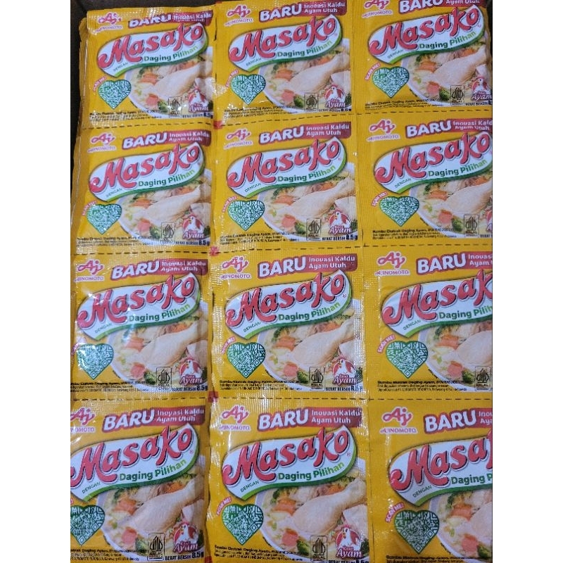 Jual Masako Ayam Renceng isi 36 sachet | Shopee Indonesia