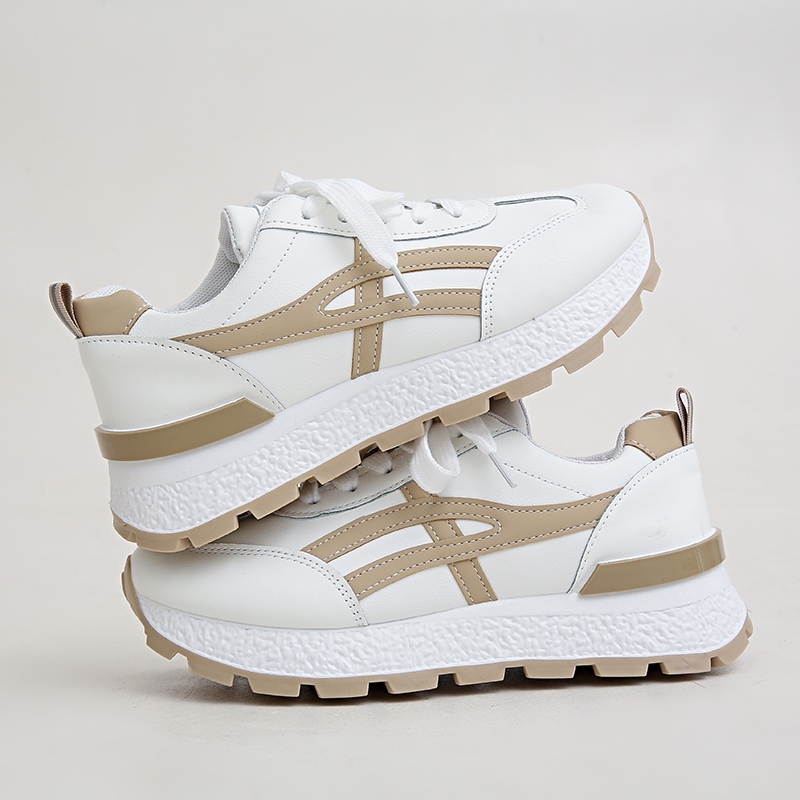 Jual KOII Sepatu Olahraga Sneakers Wanita Korea Putih Hitam Kasual ...