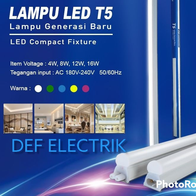 Jual LAMPU SET T5 LED 30 CM 4WATT TL NEON LED TUBE 30CM | Shopee Indonesia