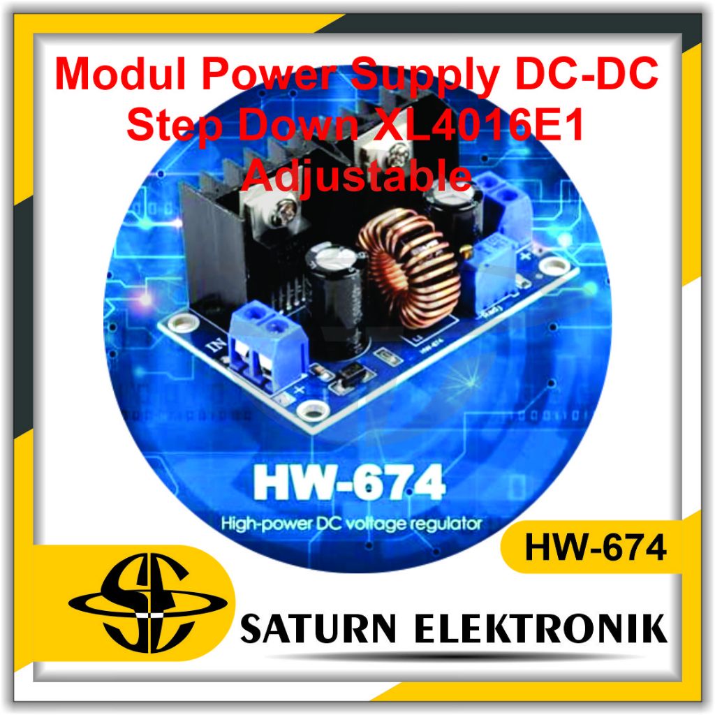 Jual XL4016 Step Down 8A DC-DC Buck Converter XH-M401 XL4016 Module HW-674 | Shopee Indonesia
