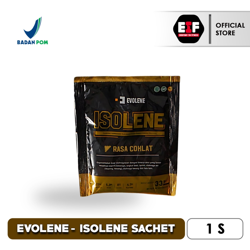 Jual EVOLENE Isolene Sachet 33g | Shopee Indonesia