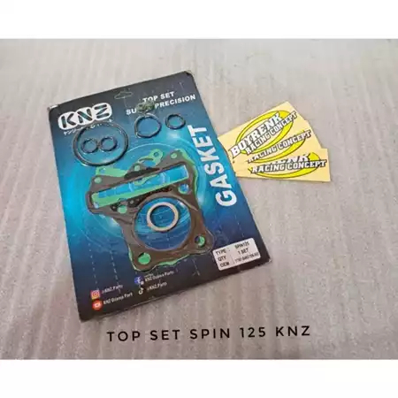 Jual PAKING KNZ GASKET TOP SET SPIN 125 SKYWAVE SKYDRIVE- BOYRENK RACING CONCEPT | Shopee Indonesia