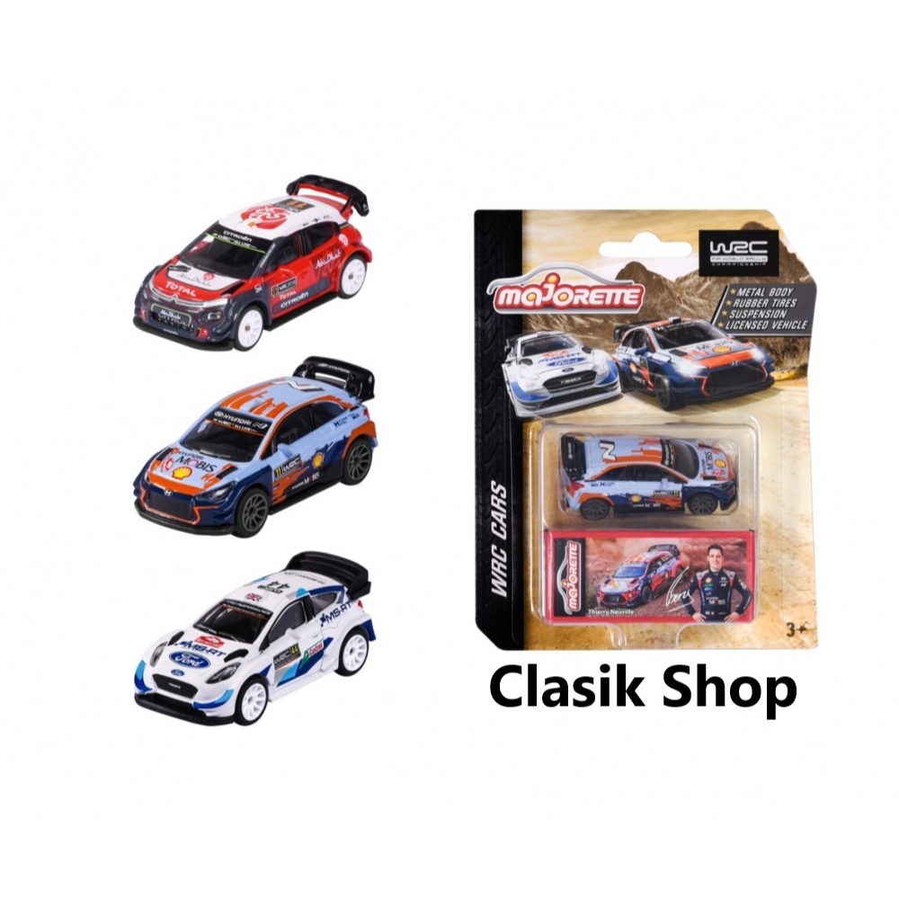 Jual Majorette Hyundai I20 - Citroen C3 - Ford Fiesta Wrc 2021 Deluxe ...
