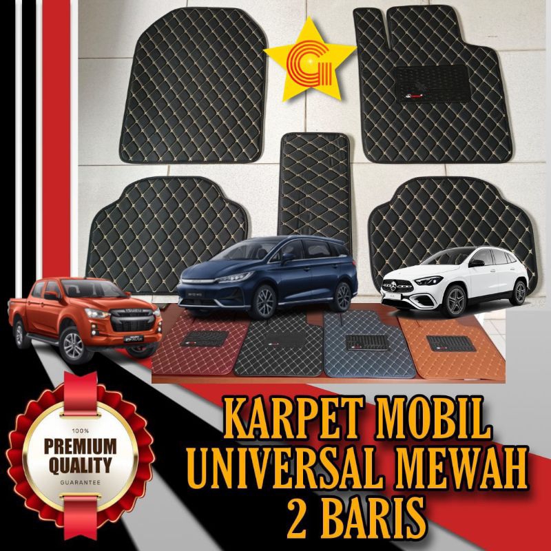 Jual Karpet Mobil Universal 7D Mewah Kulit Synthetic 5 Lapis Premium ...