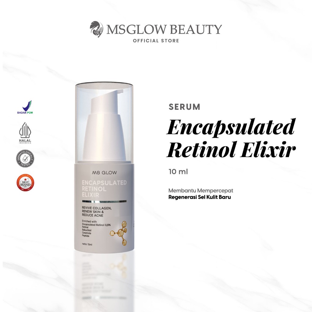 Jual MS GLOW - ENCAPSULATED RETINOL ELIXIR - 15 ML | Shopee Indonesia