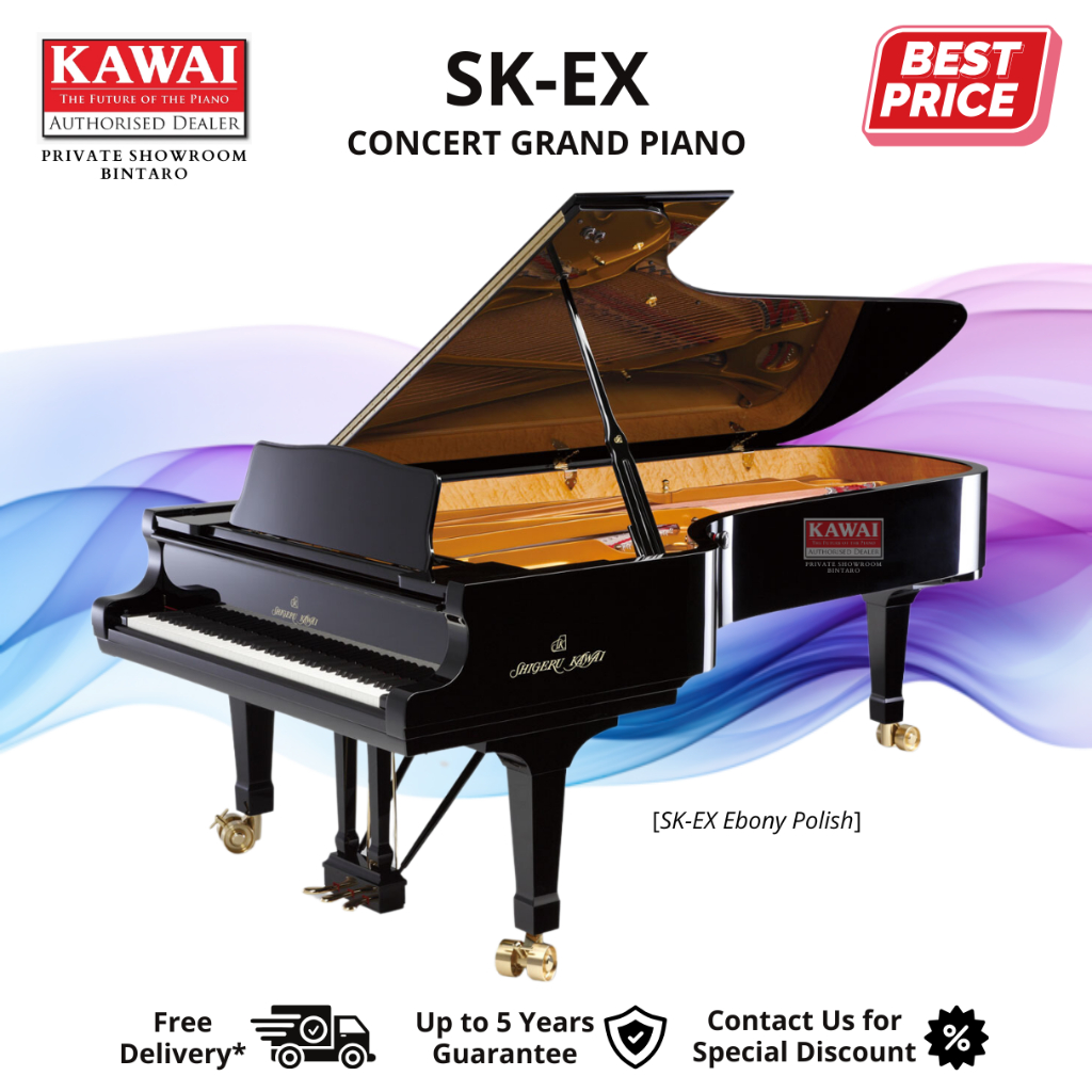Jual Shigeru Kawai SK-EX Concert Grand Piano Authorized Dealer Resmi | Shopee Indonesia