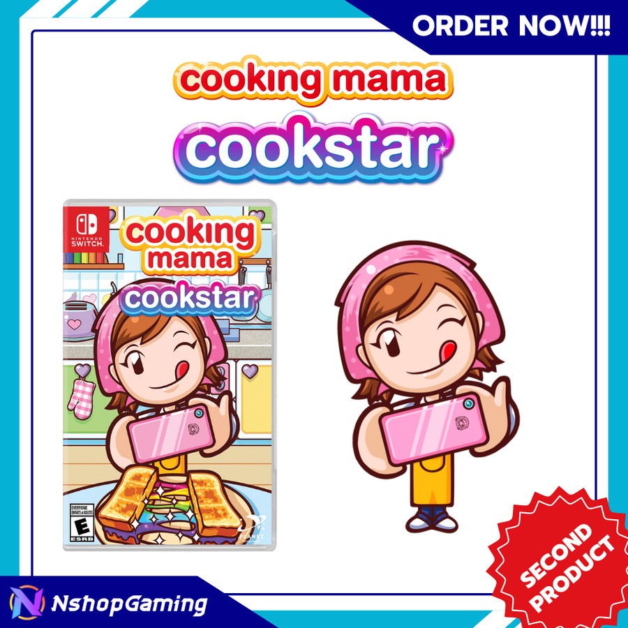 Jual Cooking Mama: Cookstar Nintendo Switch/Kaset Nintendo Switch ...