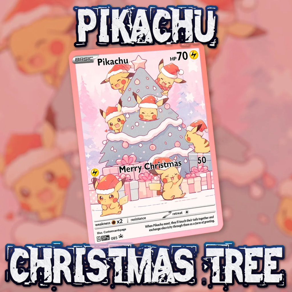 Jual KARTU POKEMON TCG ENGLISH VERSION SPECIAL CHRISTMAS - PIKA ...
