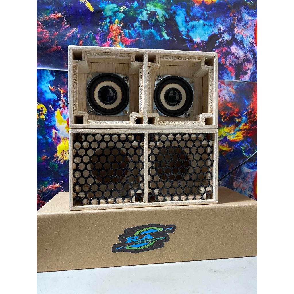 Jual Bok planar 2 inc dobel / bok miniatur sound system/ miniatur sound ...