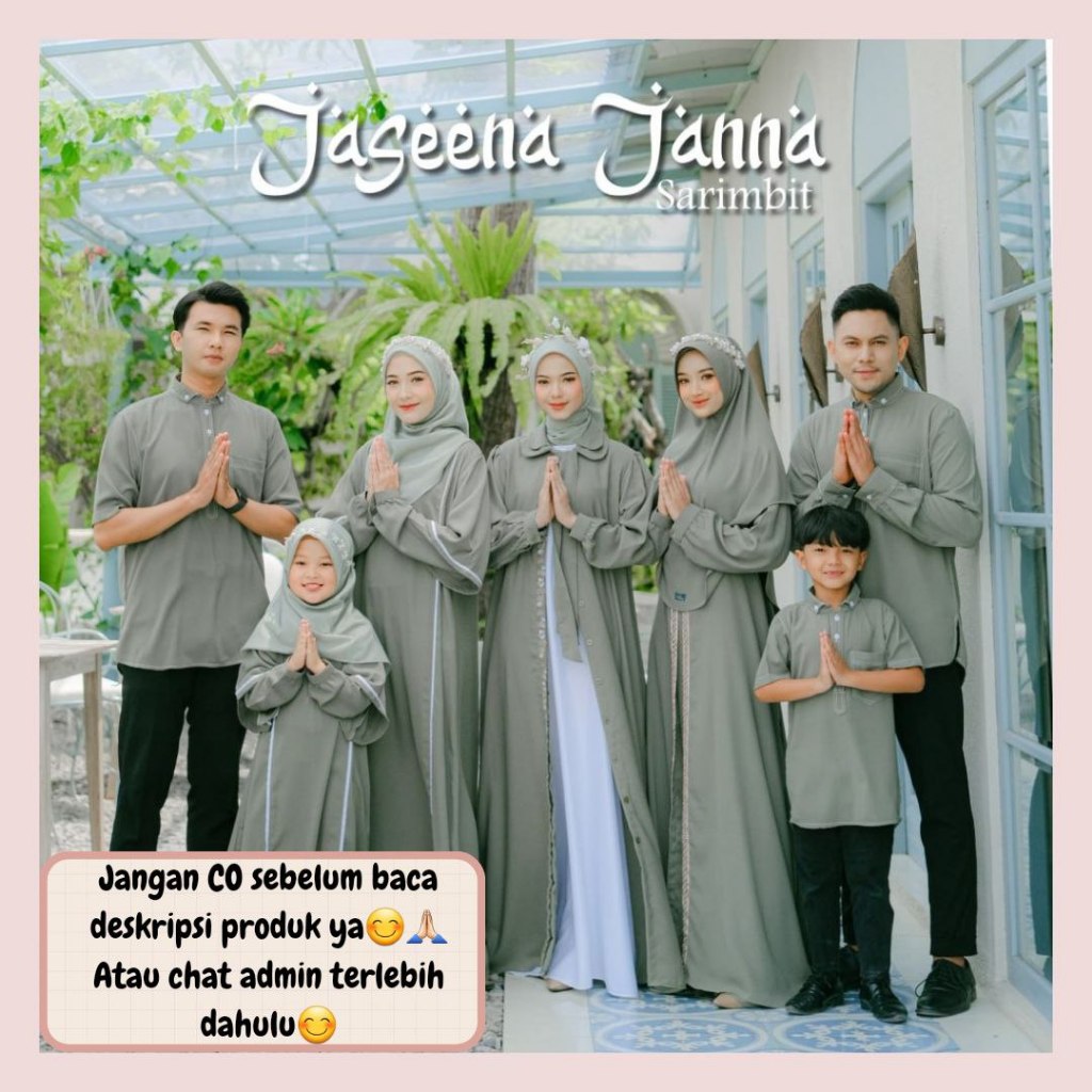 Jual Jaseena Jenna sarimbit lebaran 2025 by saz daily OPEN PRE ORDER ...