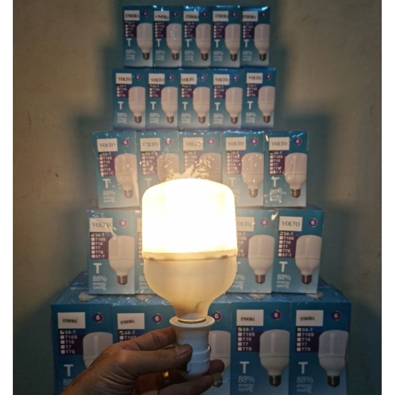 Jual LAMPU LED 40 WATT WARNA KUNING ( WARM WHITE ) HEMAT ENERGI 88% AVERA TK-1 | Shopee Indonesia