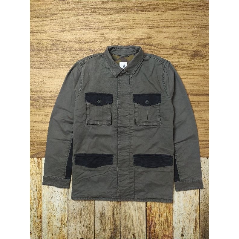 Jual GAP M65 Colorblock Field Jacket | Shopee Indonesia