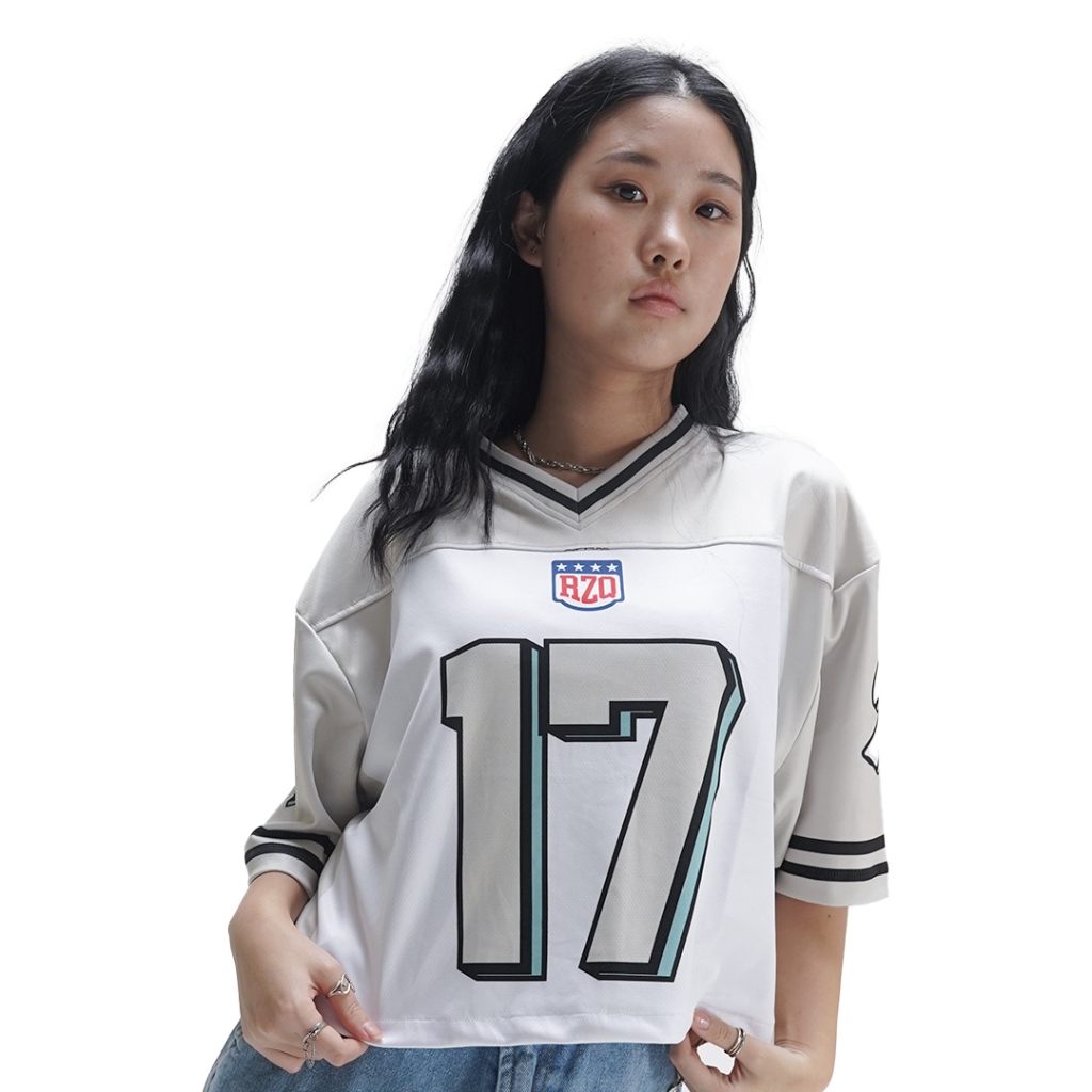 Jual RZQ / 17 / CROP SERIES / Jersey / Oversize / Streetwear / Retro ...