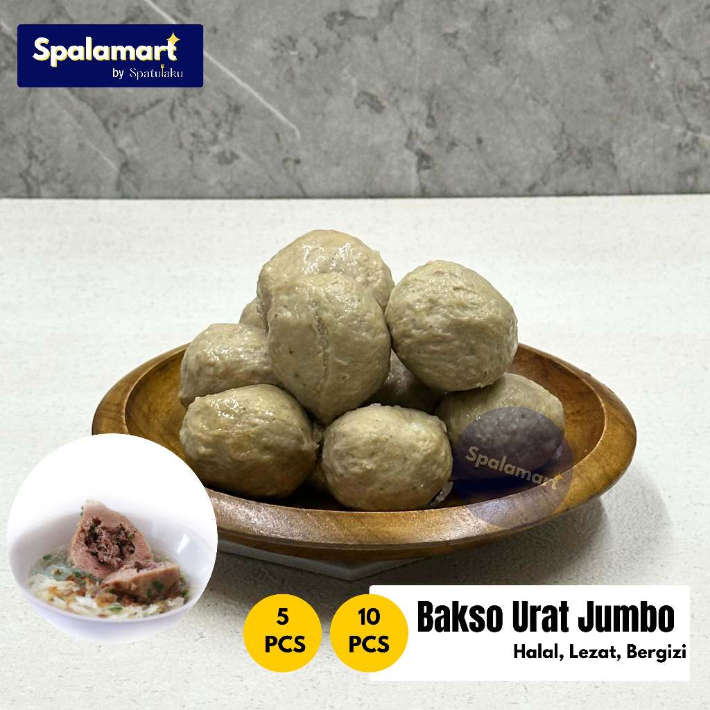 Jual Bakso Urat Jumbo - Bakso isi urat dan daging cincang | Shopee ...