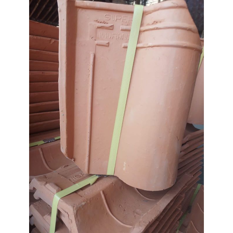 Jual Genteng morando natural 3000pcs + wuwung 100pcs | Shopee Indonesia