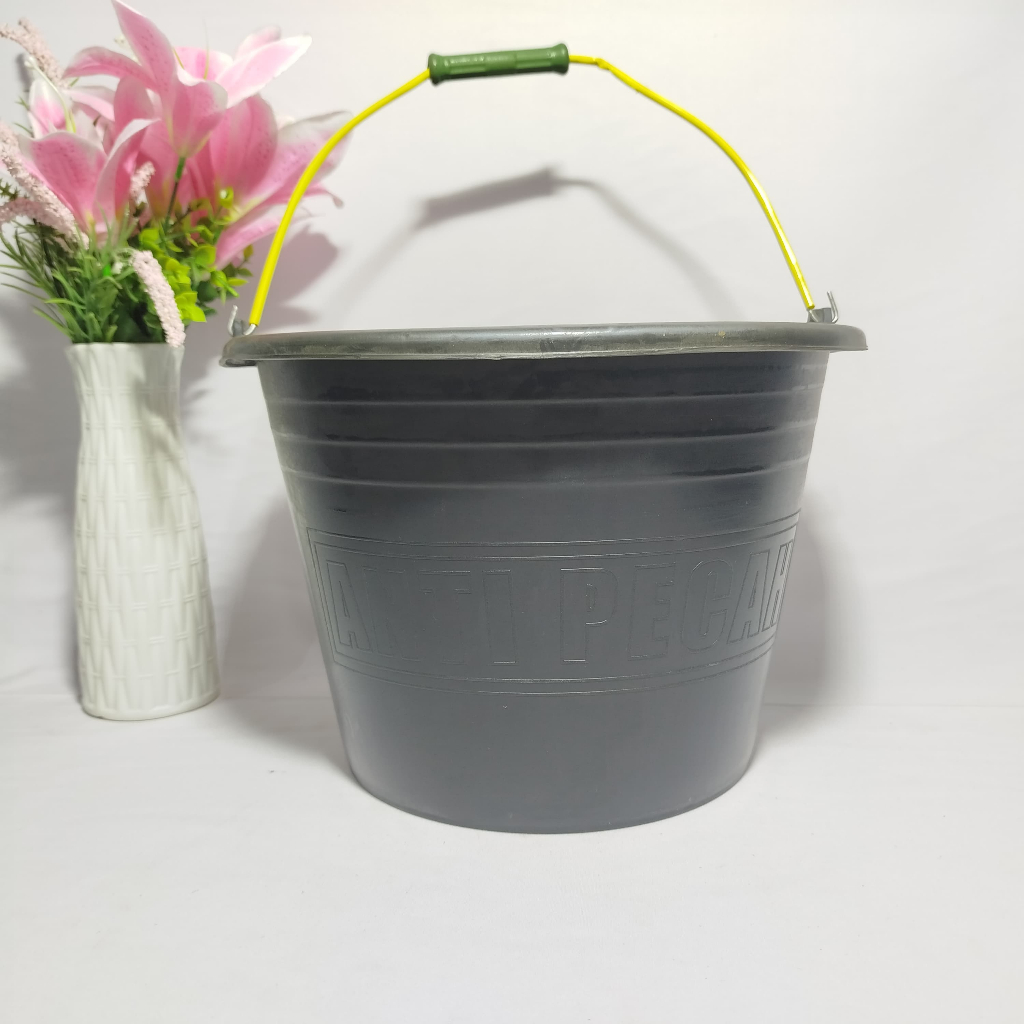 Jual SJP - EMBER COR HITAM UKURAN 14 & 18 KARET ORIGINAL ANTI PECAH ...