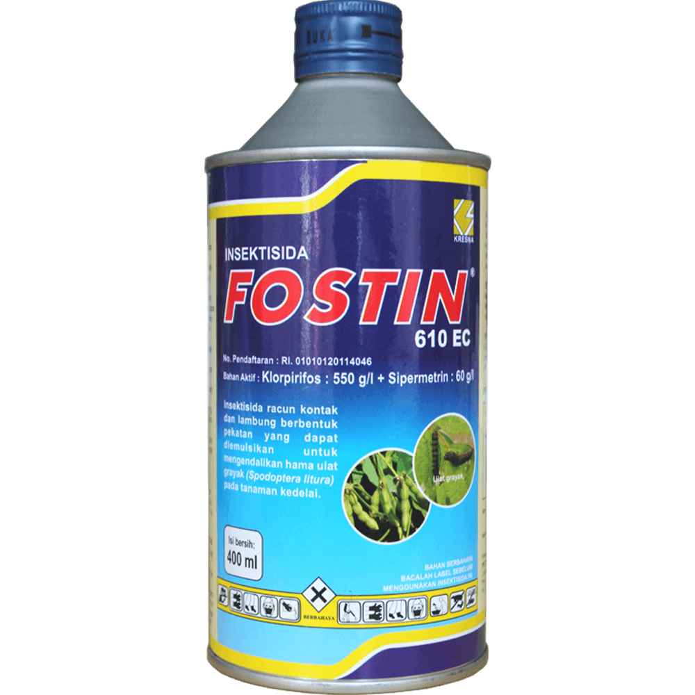 Jual Fostin 610 EC - 400 ml Racun / Pembasmi Segala Jenis Ulat Jenis ...