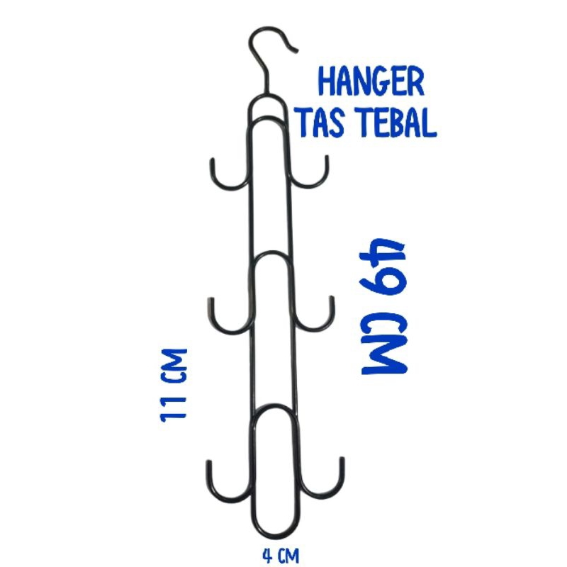 Jual HANGER TAS TEBAL MULTIFUNGSI MURAH FULL KAWAT BESI | Shopee Indonesia