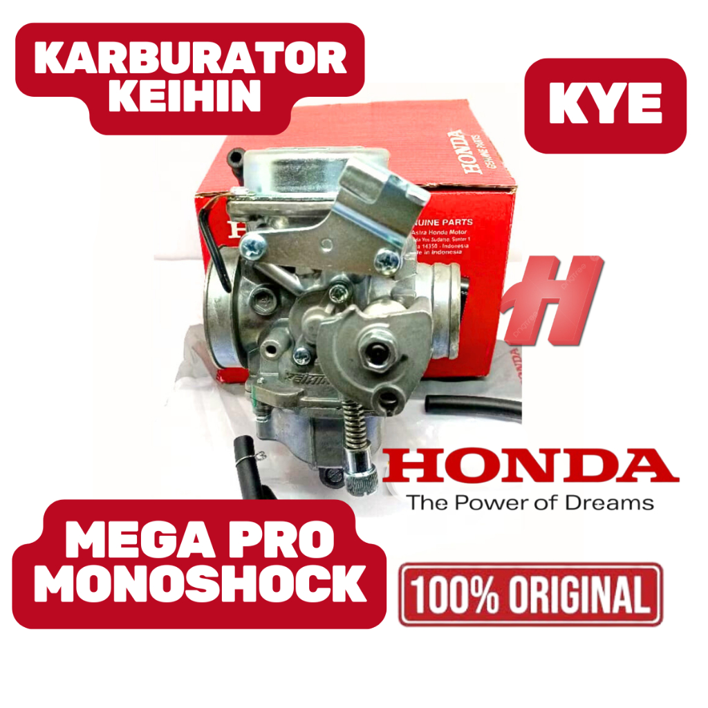 Jual GRANSI ORIGINAL KARBURATOR HONDA KODE KYE ORI AHM MEGA PRO MONOSHOCK ASLI ORIGINAL HONDA ...