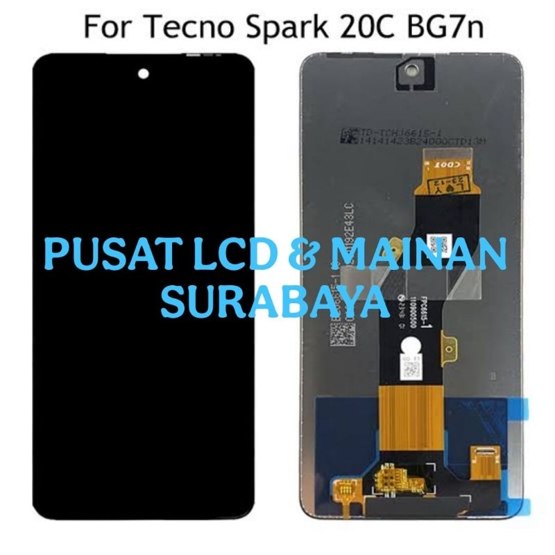 Jual Lcd Touchscreen Tecno Spark 20c Bg7n Bg7 Ori Complit