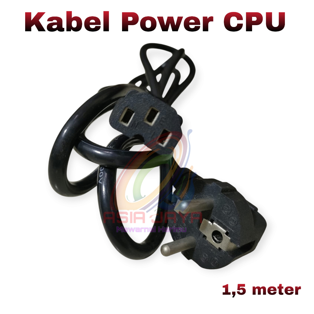 Jual Kabel CPU Power 1.5 meter | Shopee Indonesia
